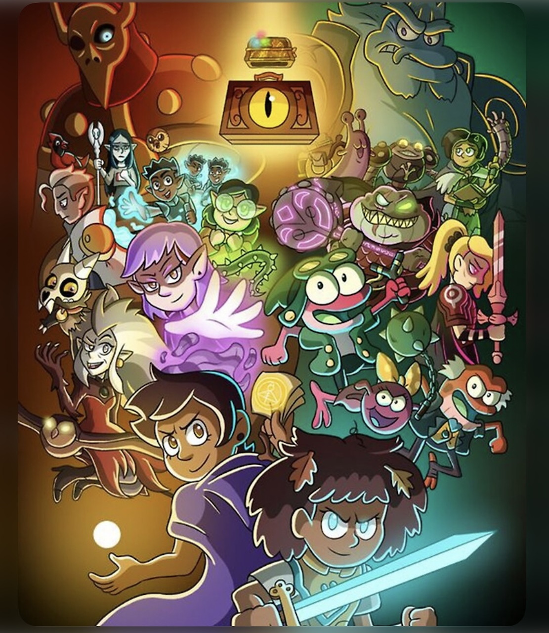 Evagoot - Amphibia and background