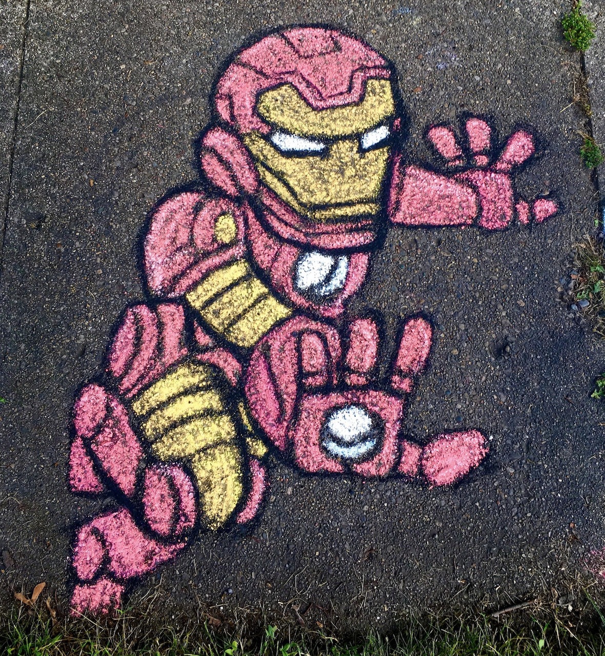 Sidewalk Chalk Art